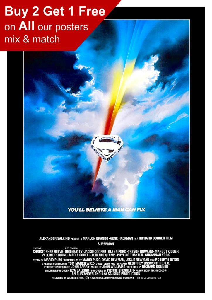 Superman Movie Poster 1978