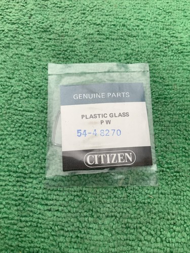 Citizen 54-48270 Watch Crystal Plastic Glass, Genuine NOS | eBay