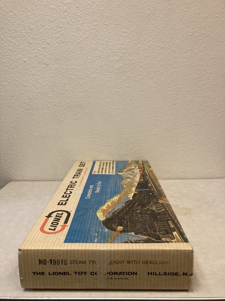 Vintage Lionel Electric Train Set No.19910 Unit Steam Freight Untested ...