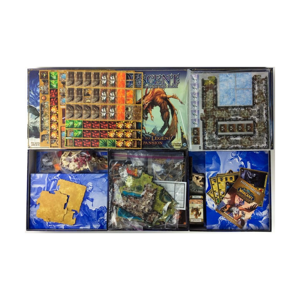 FFG Board Games Descent 1st Ed Collection #15 - Base Game + 3 Expansio ...