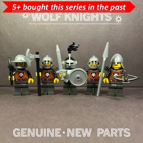 【NEW】LEGO Wolf Knights’ Castle 5 Minifigures | eBay