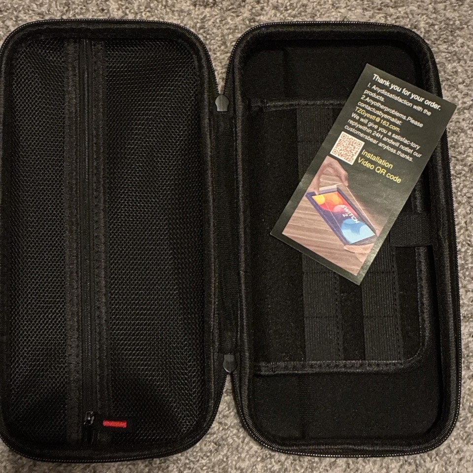 TZGZT Travel Carrying Case for Nintendo Switch 2 – 2025 With 2 Screen ...