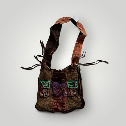 Sac Hippie Bohémien Multicolore En Patchwork Fait Main | eBay