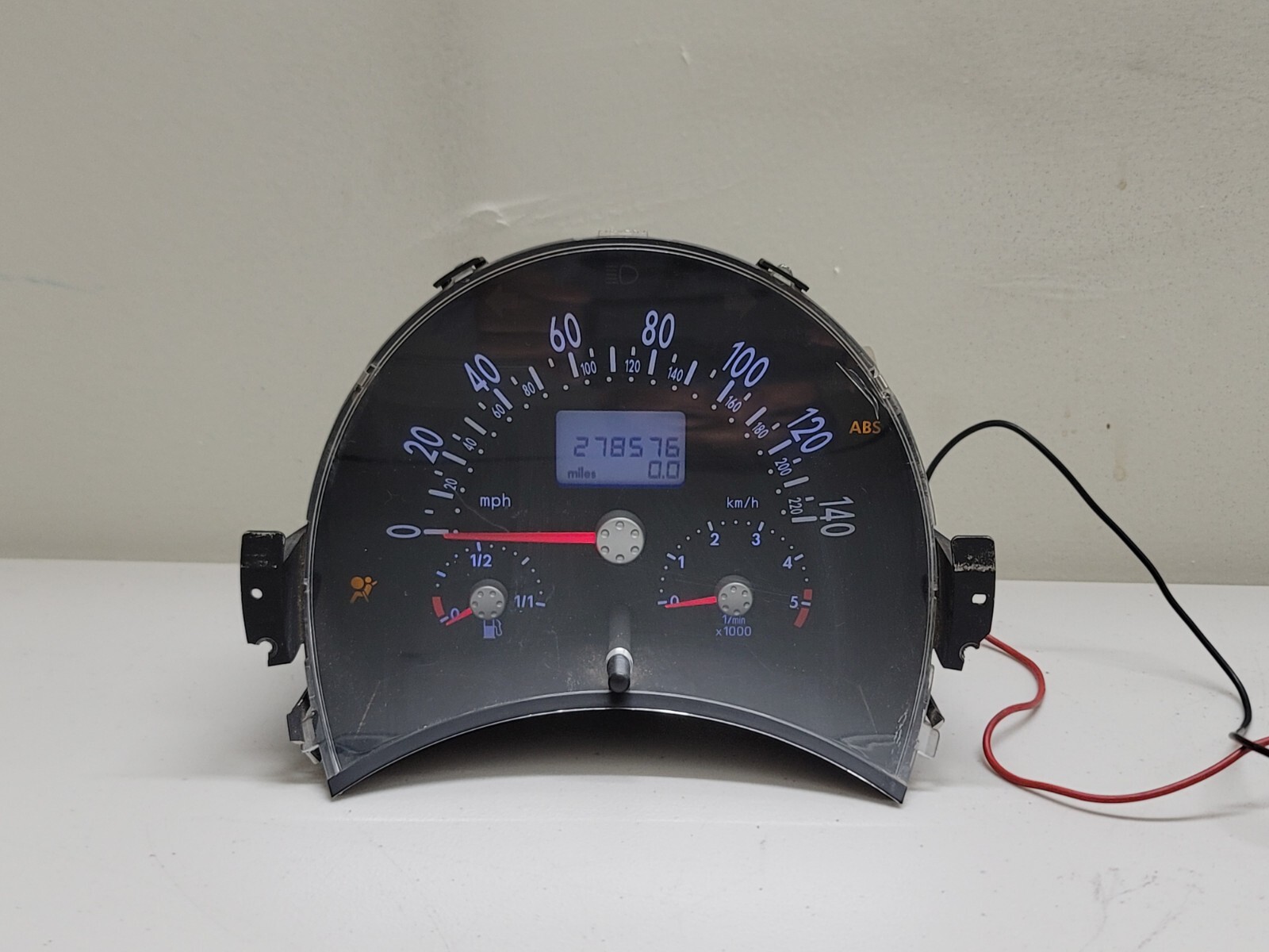 OEM 02 03 VW Beetle Speedometer Instrument Gauge Cluster VDO Volkswagen ...