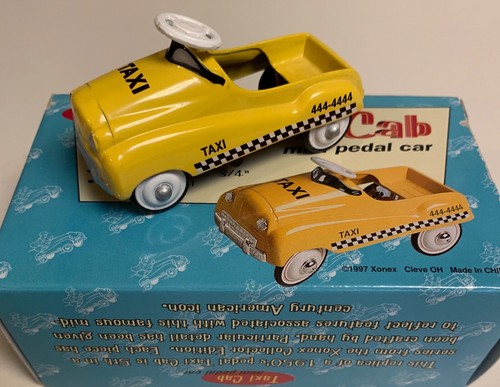 NEW XONEX Taxi Cab Mini Pedal Car Collector Edition | eBay