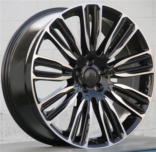 (4)NEW 22" Wheel & Tire Package Gloss Black 22x9.5 Range Rover HSE ...