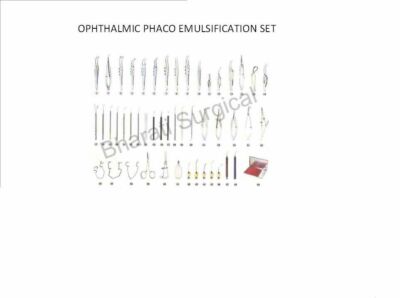 SS OPHTHALMIC PHACO EMULSIFICATION FORCEPS SET HLS EHS | eBay