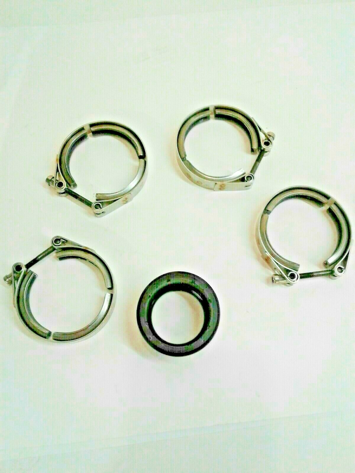 Seal 7095474C1 & 4" Stainless Steel V-Band Clamp(4) 23607 0337 | eBay
