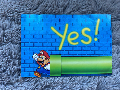 Yes! Brick Wall Nintendo Power SNES Fold-out INSERT ONLY Authentic ...
