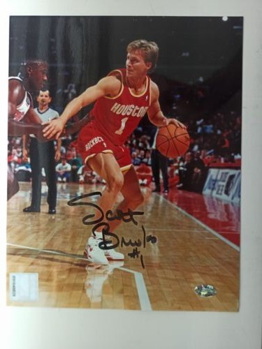 Autographed by SCOTT BROOKS HOUSTON ROCKETS NBA 8 x 10 Photo w/COA | eBay