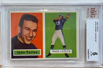 1957 Topps Football Cards - Complete Your Set - You Pick/Choose 1-154 ...