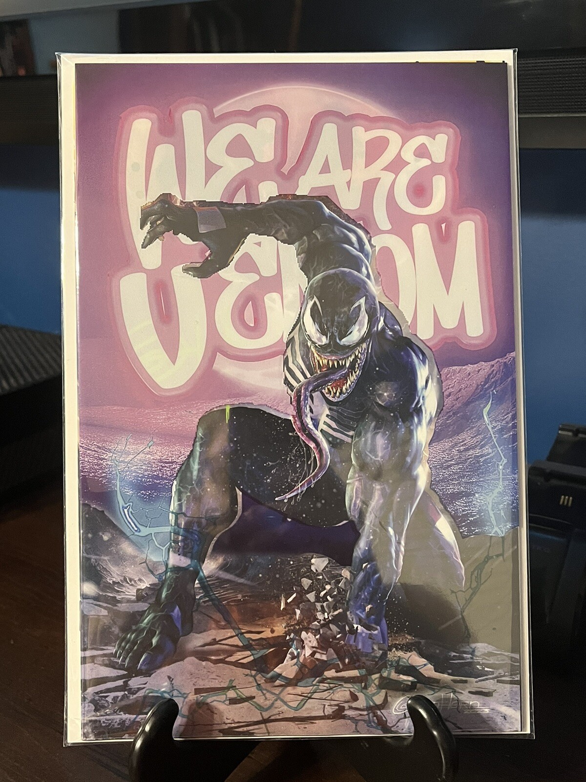 VENOM Lethal Protector: #1 SIGNED by Greg Horn Virgin w/ COA And Slipcase | eBay