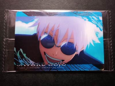 Jujutsu Kaisen Satoru Gojo Card 01 N BANDAI MADE IN JAPAN Japanese From ...
