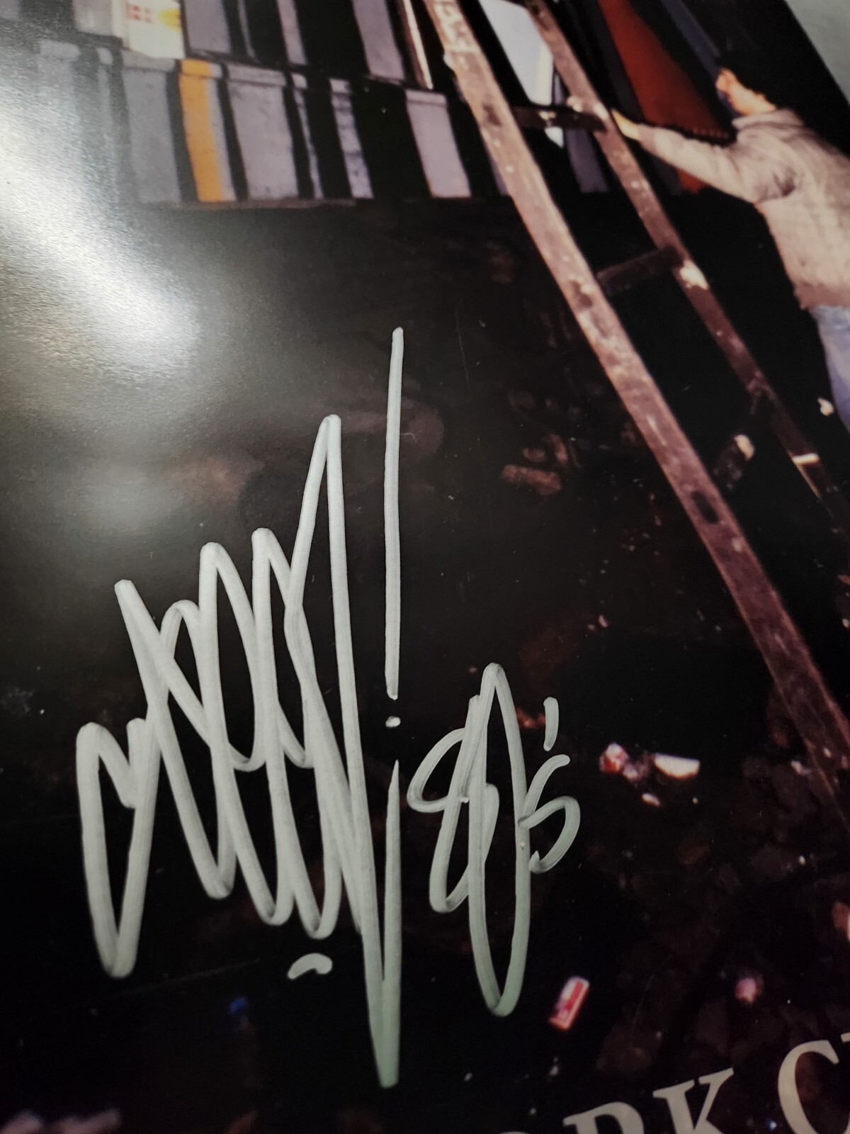 SEEN UA Graffiti Artist Legend Art Poster MADSEEN Train SIGNED - not ...