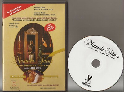 Manuela Saenz (DVD, 2003) Authentic Issue DVD Super Rare Herman ...
