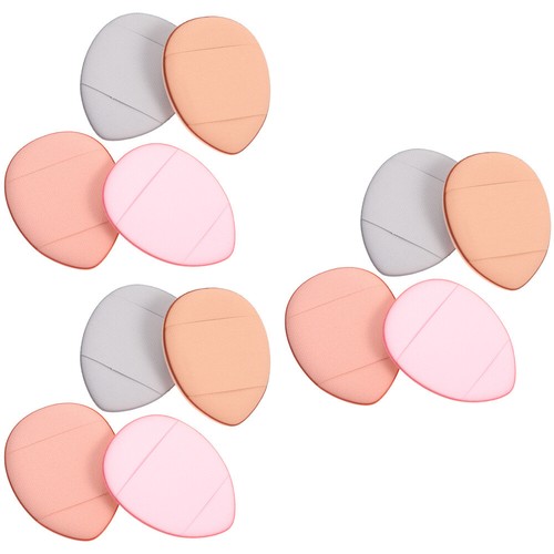12Pcs Finger Soft Makeup Puff Cosmetic Powder Mini Concealer | eBay