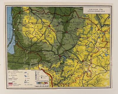 1900-Now - Lithuania Map