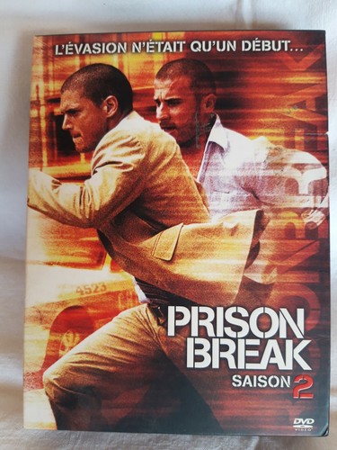 PRISON BREAK intégrale saison 2-Wentworth MILLER-Dominic PURCELL-6 DVDs ...