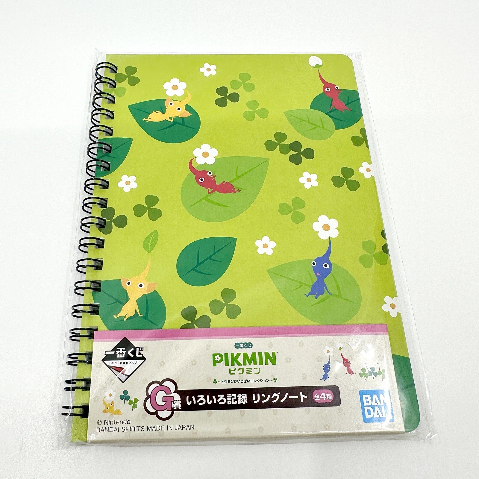 Pikmin 4 B6 Ring Notebook Notepad Kuji Lottery Nintendo Official New | eBay