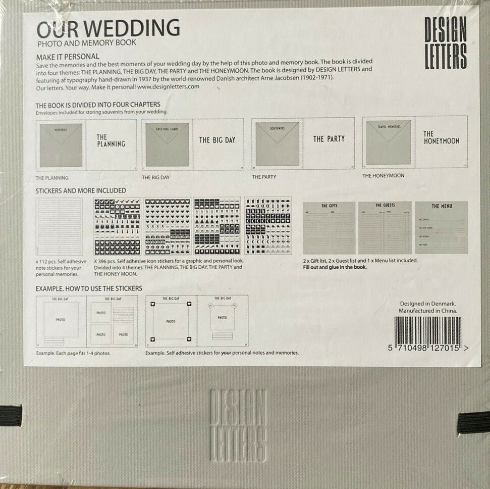 Wedding Memory Book Pages 36 Pages Wedding Day Magazine Template, Love