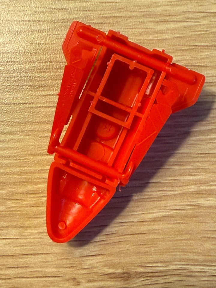 Vintage Kellogg's Cereal Premium Transformer StarBot Red Space Shuttle ...