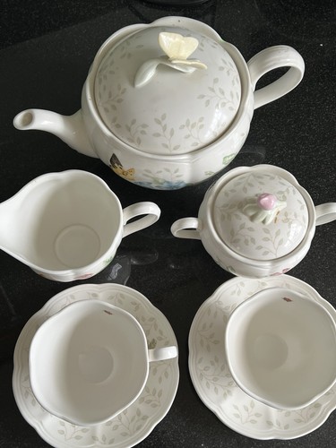 Lenox Tea Set Butterfly Meadow 7pc. New | eBay