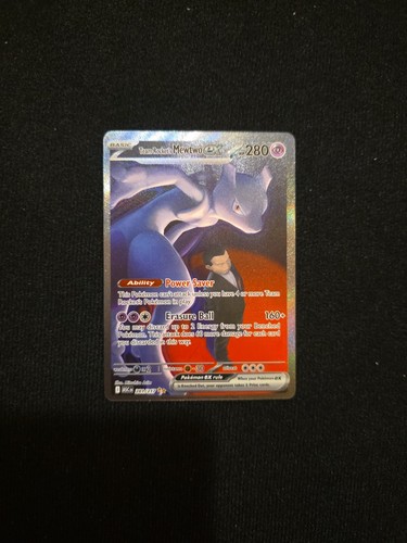 Team Rocket’s Mewtwo ex 281/217 SIR Secret Ascended Heroes Pokemon Mint ...