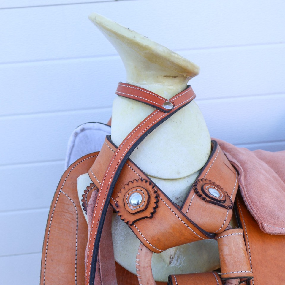 Charro Saddle bags 15” Seat – Working Mexican Montura Charra Para ...