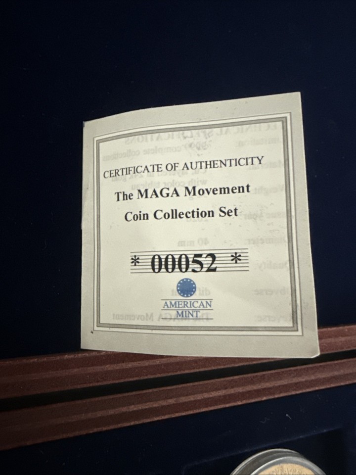 RARE American Mint 2020 The MAGA Movement Donald Trump Coin Collection ...