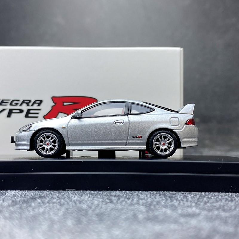 1:64 Honda Integra DC5 Type R Silver Alloy Diecast Model Car | eBay