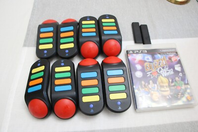 Sony PlayStation 3 Wireless Quiz TV Game + 8 Controllers (2 dongles) | eBay