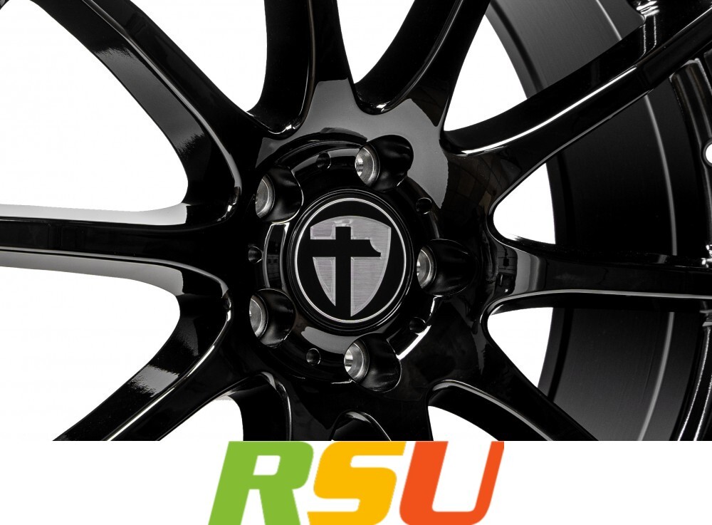 Tomason TN1 Flow black painted 9x20" ET45 LK5 120 ML 65.1 Alufelgen 20 ...
