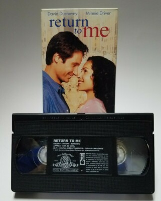 Return to Me (VHS, 2000) David Duchonvy & Minnie Driver romance/comedy ...