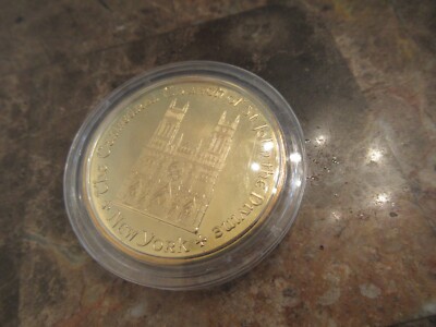 Vintage Brass Coin Token The Cathedral Church Of St. John The Devine ...