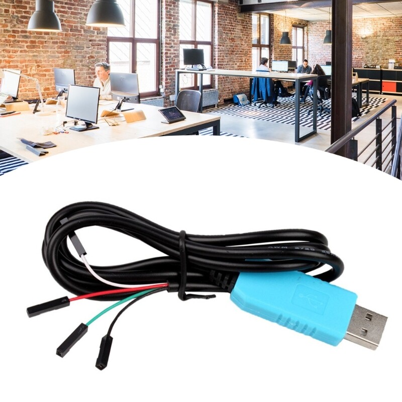 PL2303TA USB to TTL Converter Cable Fast Data Transfer Serial Download ...