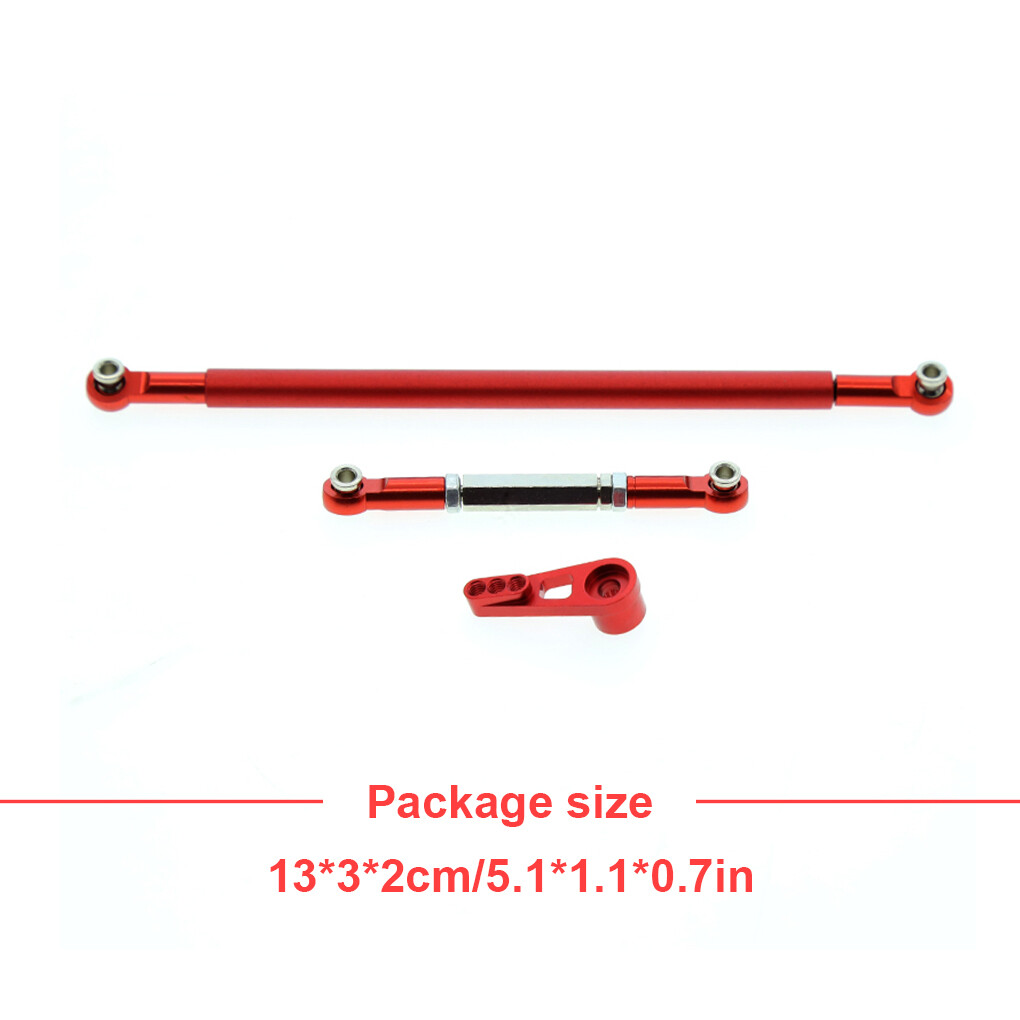 1/2/3 1 Set RC Car Pull Rods Multi-functional RC Metal Servos Pull Rod ...