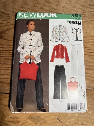 Simplicity New Look 6435 Women's Jacket, Top, Pants, and Bag Pattern ...