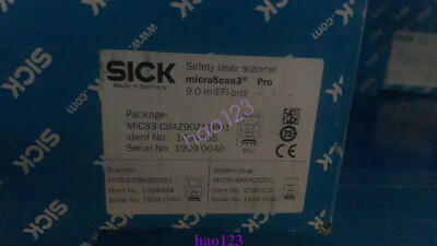 MICS3-CBAZ90ZA1P01 SICK Security Laser Scanner New in box By DHL or ...