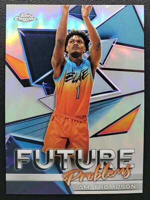 2021-22 Topps Chrome OTE Amen Thompson Future Problems, Overtime Elite ...