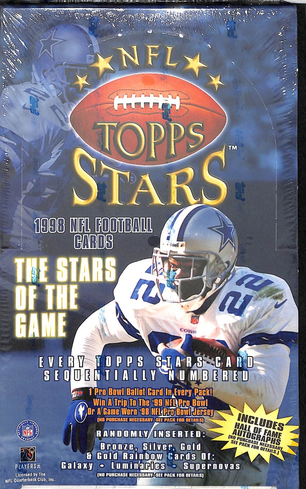 1998 Topps Stars Football Sealed Retail Box | eBay