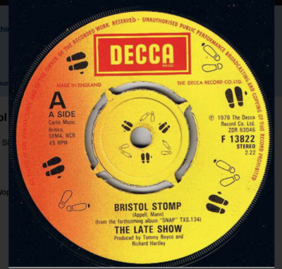 The Late Show ‎– Bristol Stomp F 13822 VINYL NEAR MINT | eBay