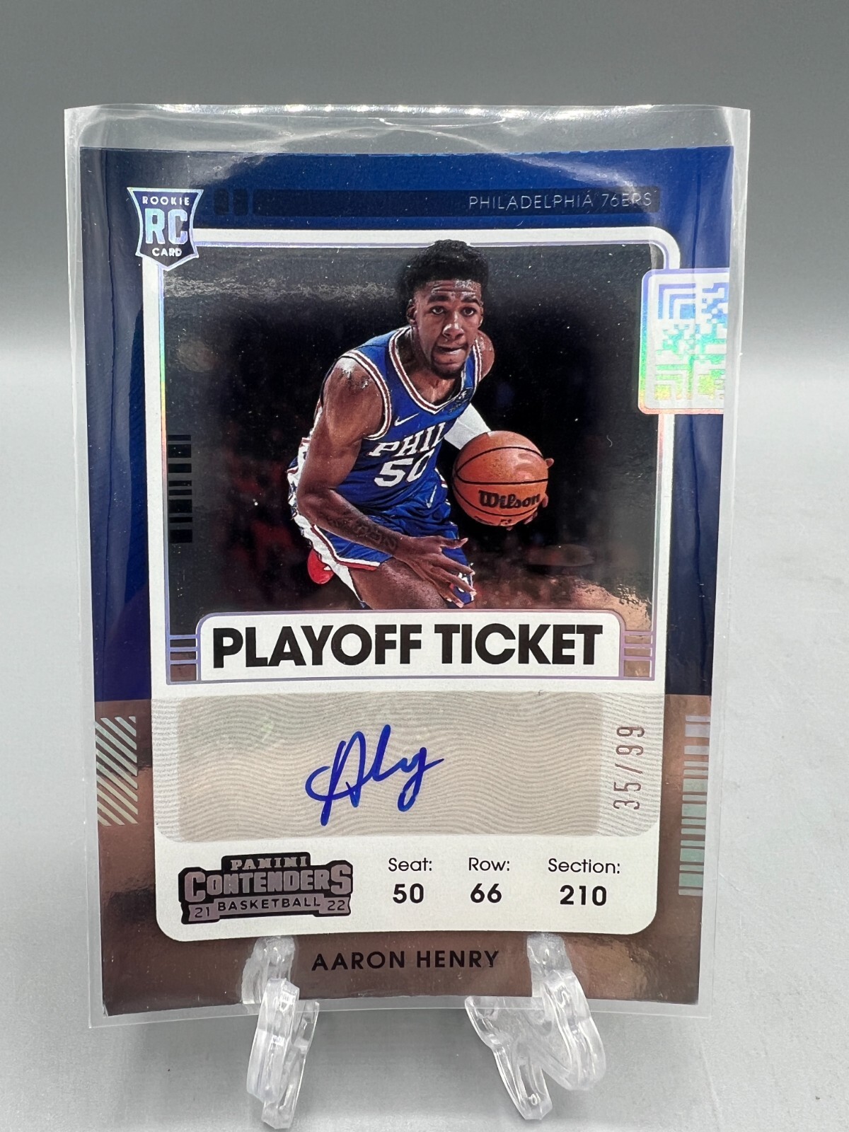 2021-22 Panini Contenders - Rookie Ticket #165 Aaron Henry (AU, RC) for sale online | eBay