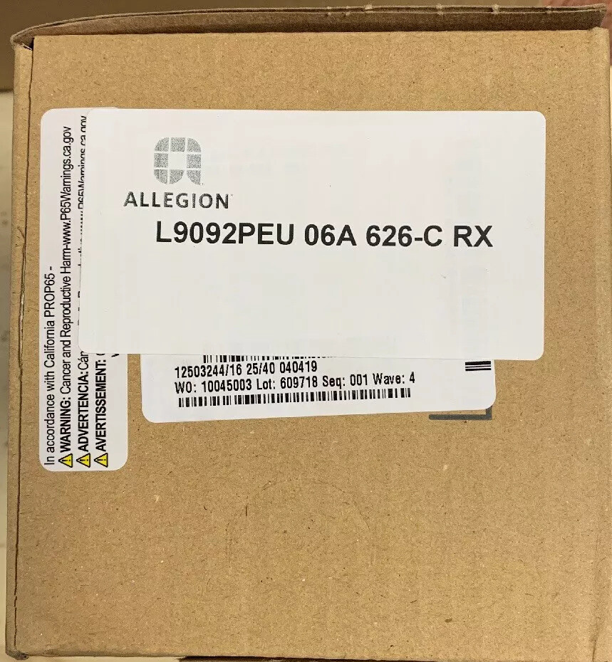 Schlage Mortise Lock set w trim L9092PEU 06A 626-C RX Allegion Connect ...