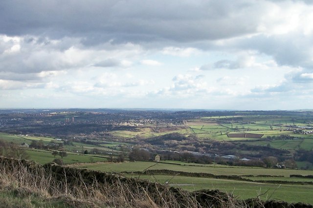 Photo 6x4 View of the Loxley Valley with Stannington in the background ...