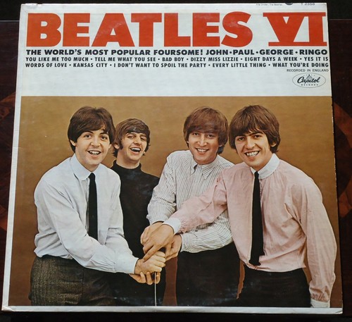 Beatles VI LP Record Capitol T 2358 Original Pressing | eBay