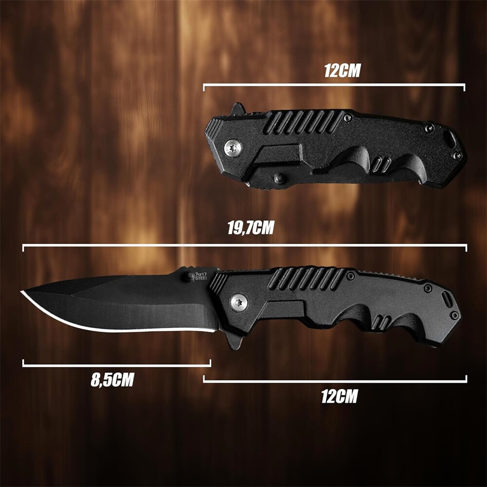 Tactical Knife Mini Knife Blade Outdoor EDC Open Folding Knife Locking ...