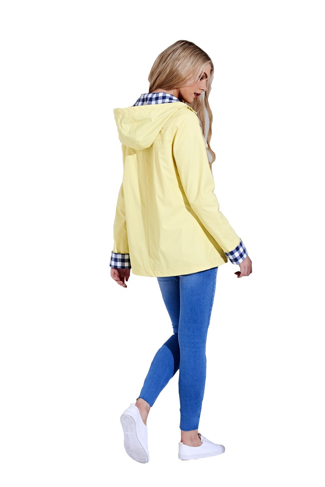 Hooded Kimmy Mac In Two Colours Yellow And Pink In Sizes 8 10 12 14 16 ...