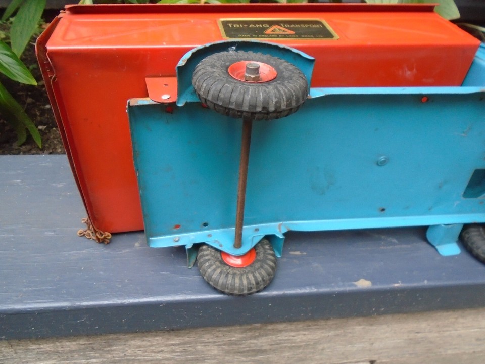 Triang tipper lorry Original paint good tyres circa 1950s | eBay