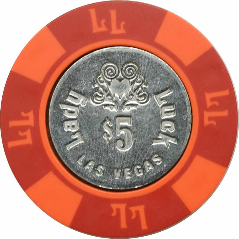 Lady Luck Casino Las Vegas NV $5 Chip 1980s | eBay