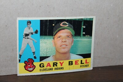 1960 TOPPS GARY BELL BASEBALL CARD #441 | eBay